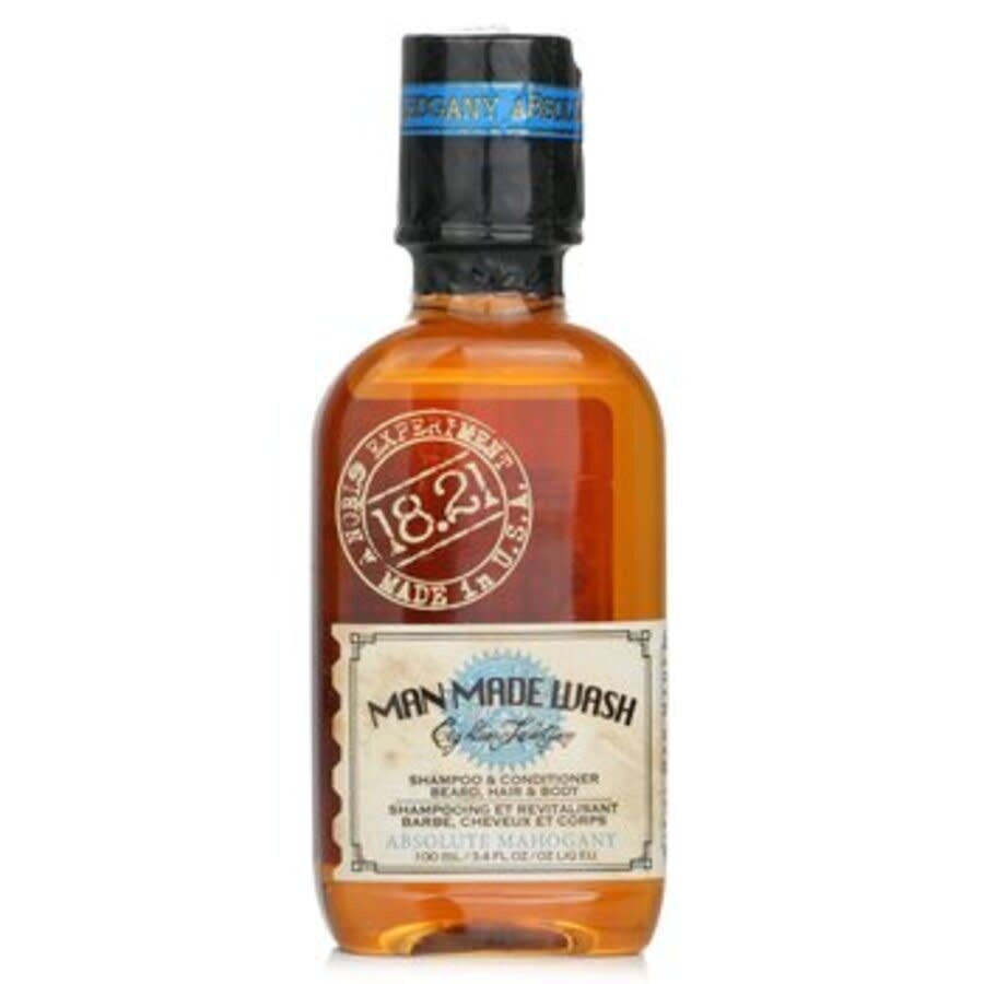 18.21 Man Made Men's Man Made Wash Shampoo, Conditioner & Body Wash 3.4 ...