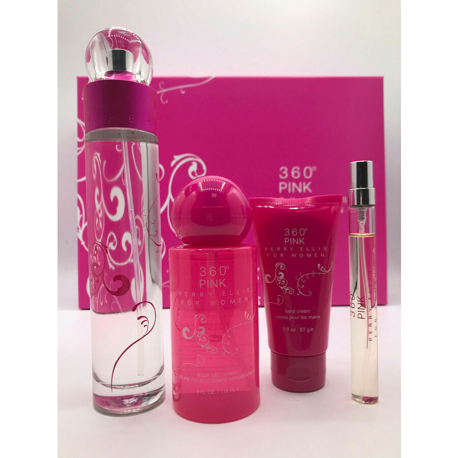 Perry Ellis 360 Pink / Perry Ellis Set (W) 844061011533 - Fragrances ...