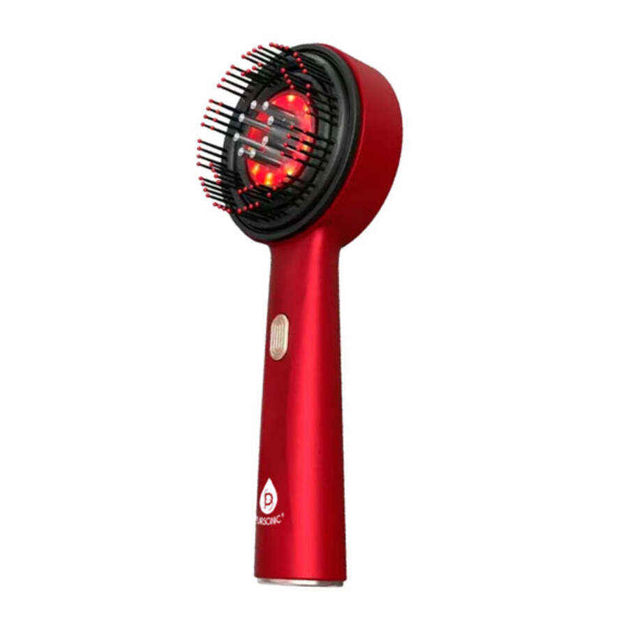 Pursonic 3-in-1 LED Therapy Scalp & Hair Treatment Brush – Stimulate ...