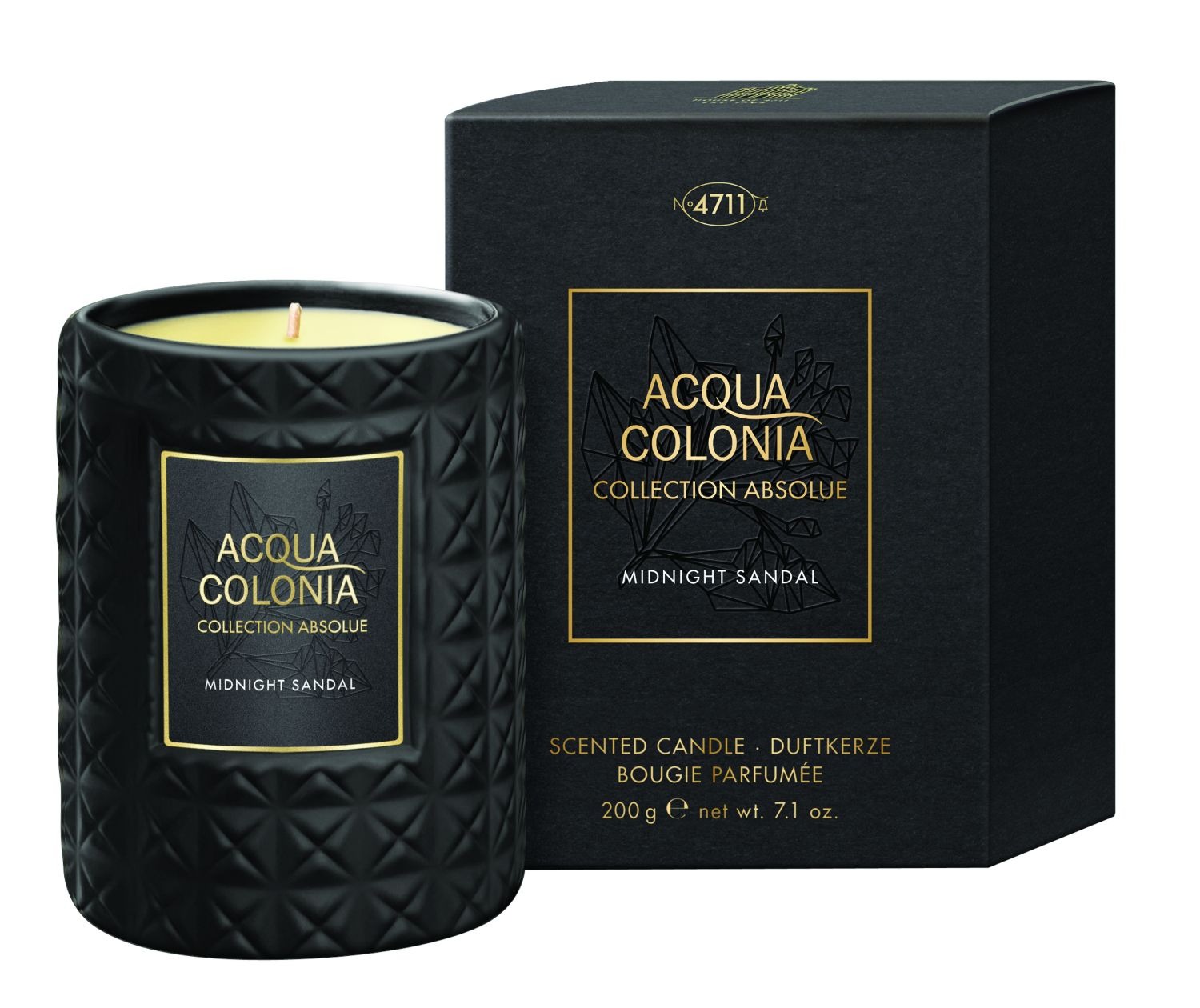 4711 Men's Midnight Sandal 6.7 oz Scented Candle 4011700760336 ...