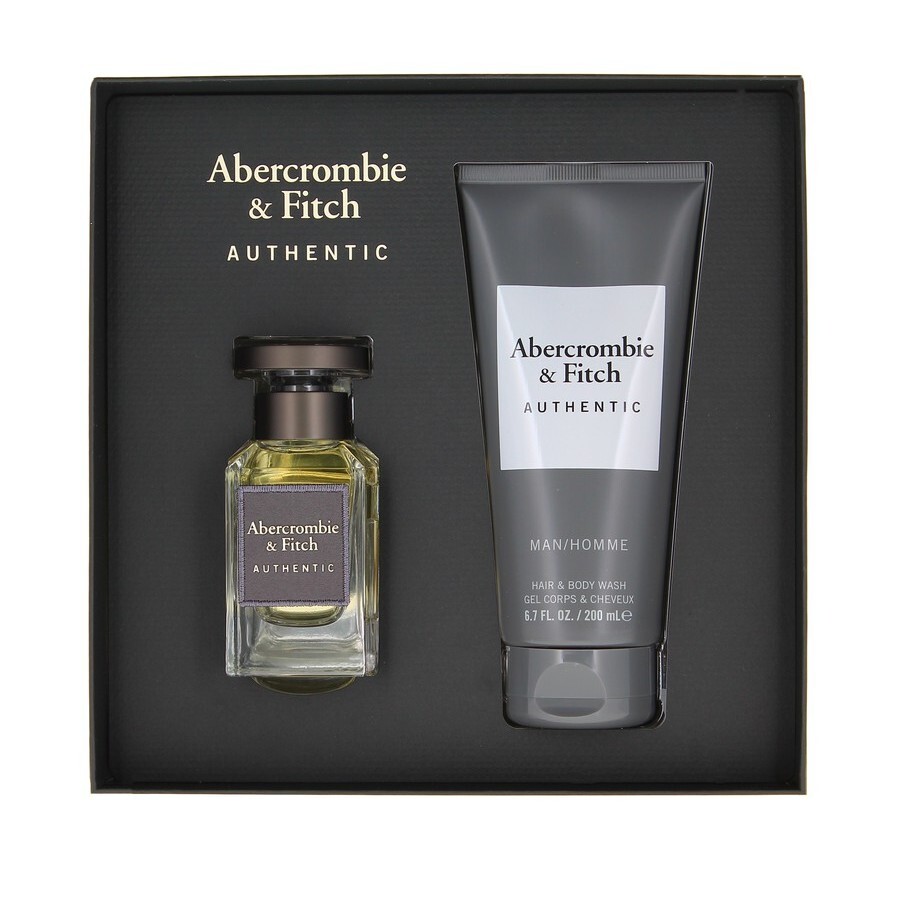 Abercrombie And Fitch Men's Authentic Gift Set Fragrances 0085715165671 ...