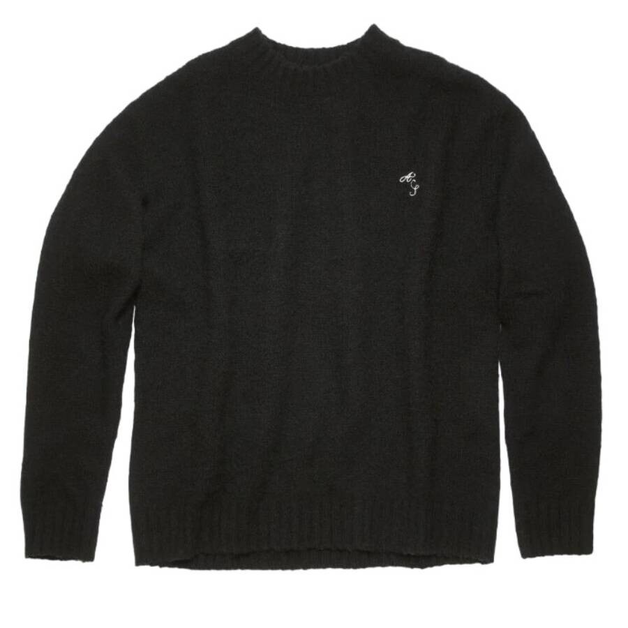 Acne Studios Crew Neck Wool Sweater, Size Large B6029 - Clothing, Acne ...