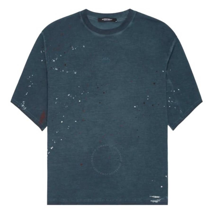 A Cold Wall A-Cold-Wall Dark Slate Grey Studio Cotton T-Shirt, Size ...