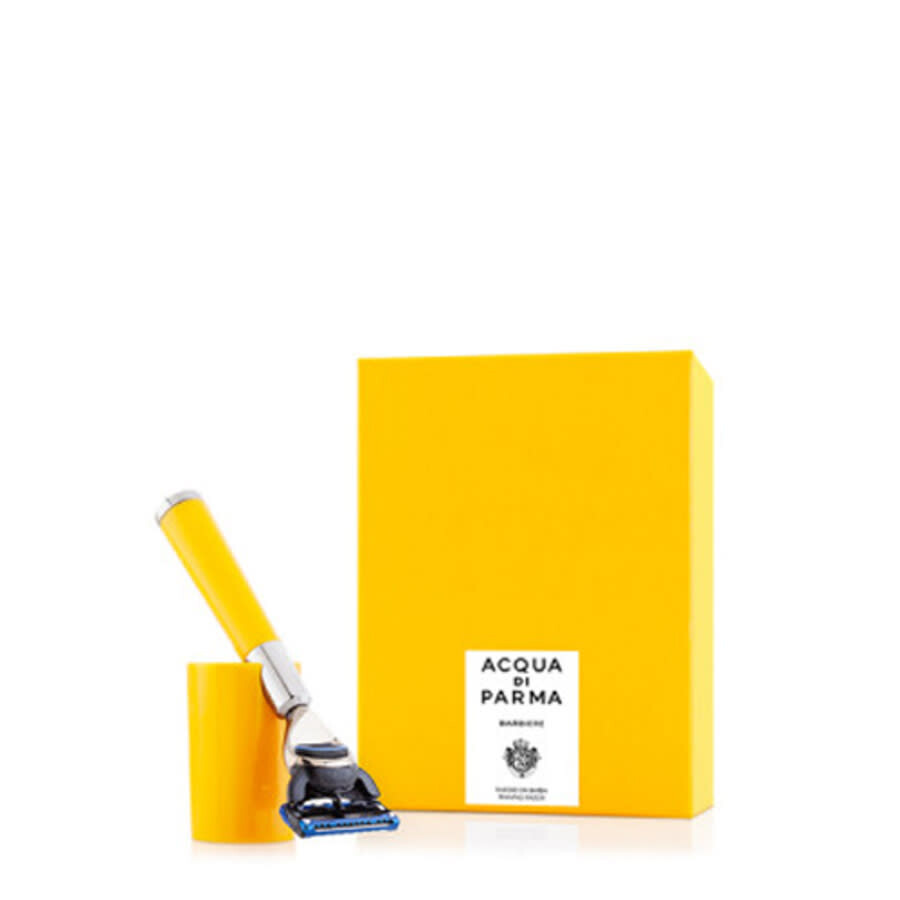 Acqua Di Parma Men's Barbiere Yellow Shaving Razor Tools & Brushes ...