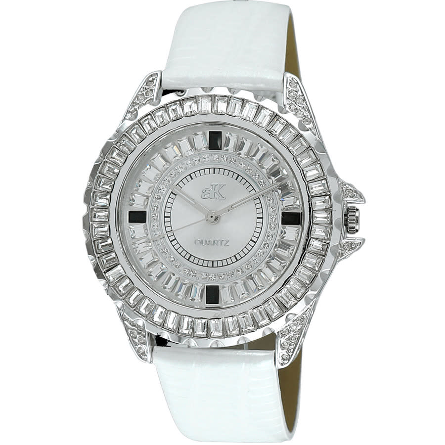 Adee Kaye Felicity White Dial Ladies Watch AK2727-S 607609789932 ...