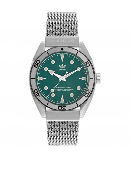Adidas Originals Fashion Edition Two Green Dial Men's Watch AOFH22005 ...