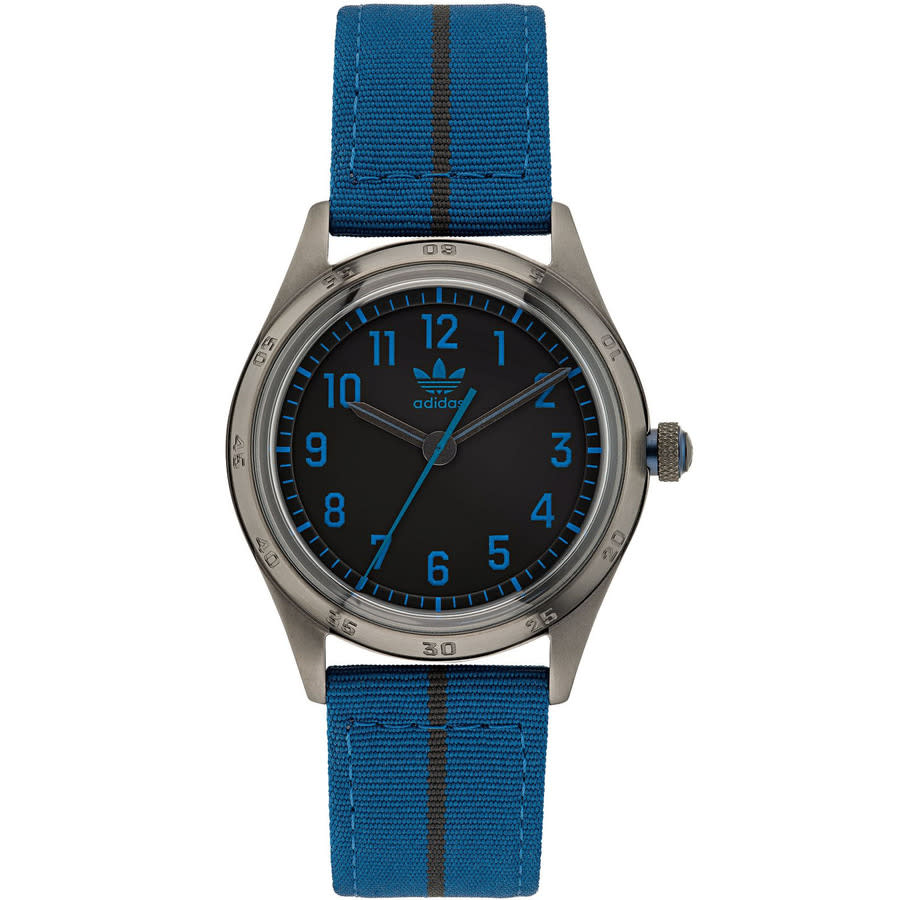 Adidas Originals Style Code Four Black Dial Unisex Watch AOSY22521 ...