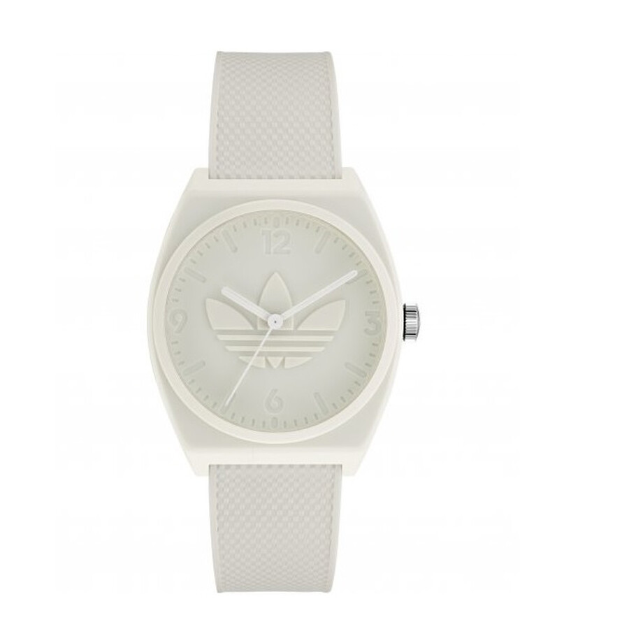 Adidas Project Two Quartz White Dial Unisex Watch AOST22035 ...