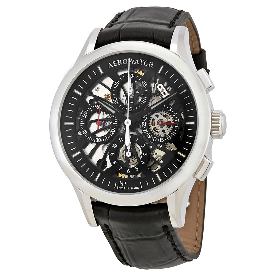 Aerowatch Les Grand Classiques Automatic Chronograph Swiss Made Men's ...