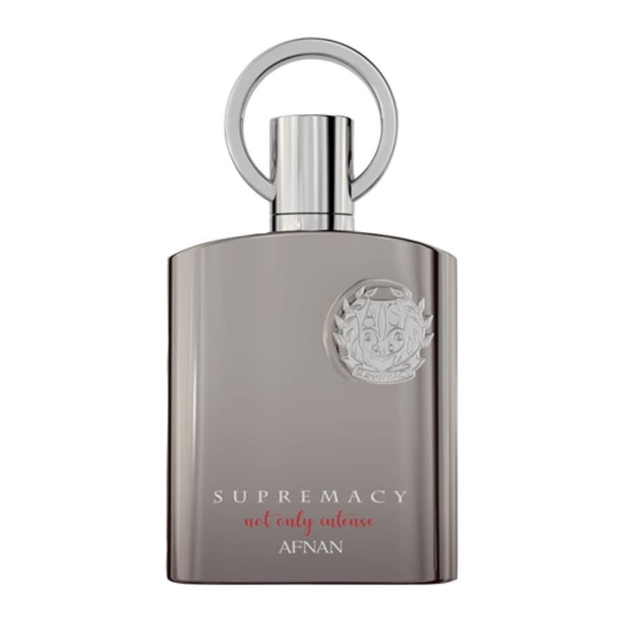 Afnan Men's Supremacy Not Only Intense Silver ExDP Spray 3.4 oz (Tester ...