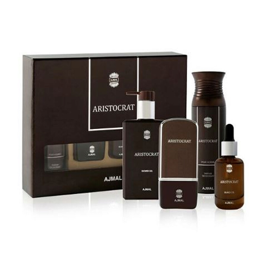 Ajmal Men's Aristocrat Gift Set Fragrances 6293708015122 - Fragrances ...