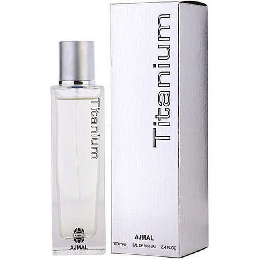 Ajmal Men's Titanium EDP Spray 3.4 oz Fragrances 6293708002030 ...