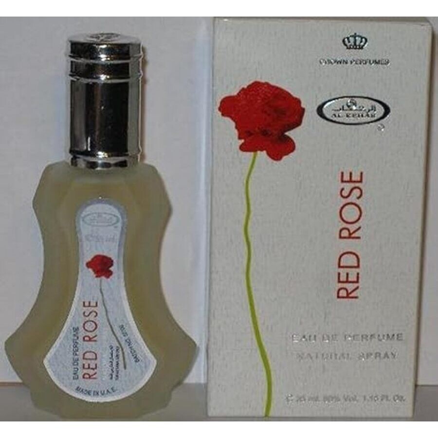 Al Rehab Ladies Red Rose EDP Spray 1.15 oz Fragrances 6291110003379 ...