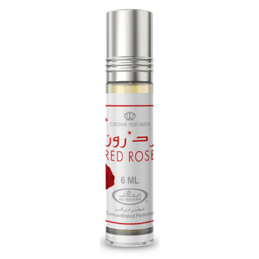 Al Rehab Ladies Red Rose Rollerball Perfume Oil 0.2 oz Fragrances ...