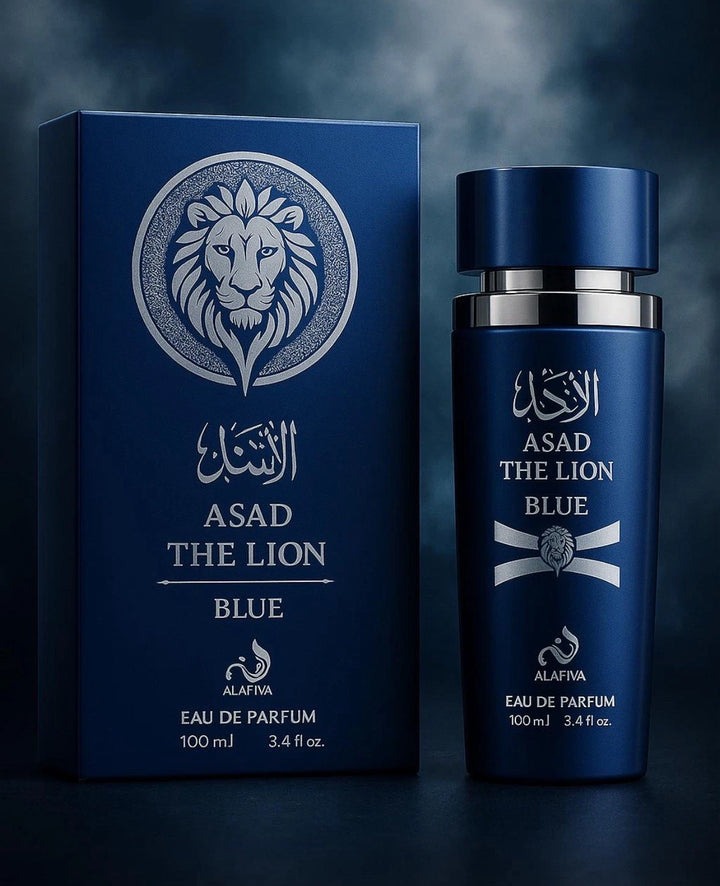 Alafiya Men's Asad The Lion Blue EDP Spray 3.4 oz Fragrances ...