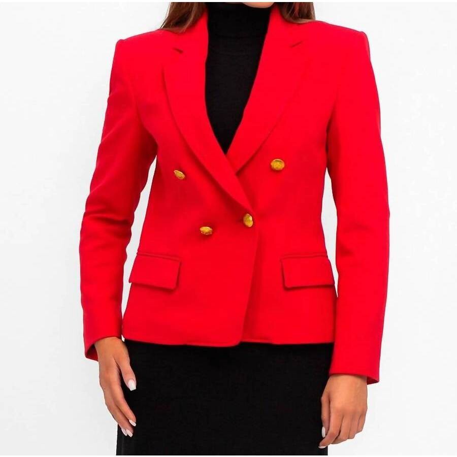 A.L.C. Ladies Hendrick Jacket Red, Size 6 124708-Red-6 - Clothing ...