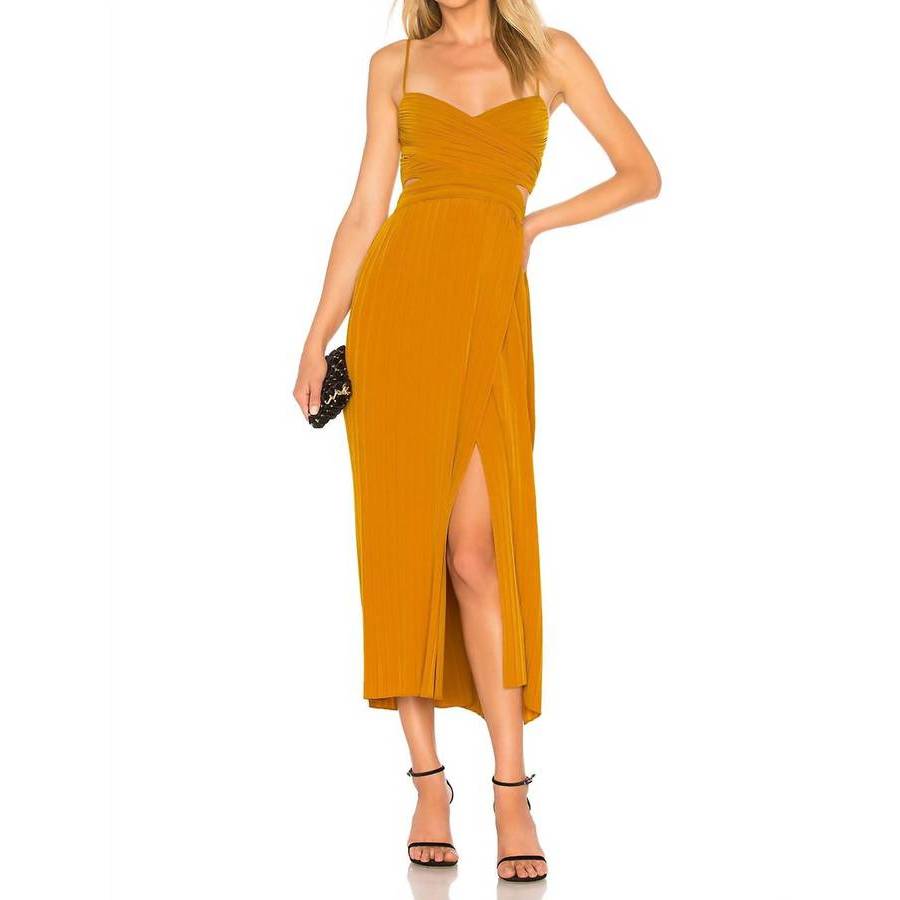 A.L.C. Ladies Sienna Dress Marigold, Size 2 125062-Marigold-2 ...