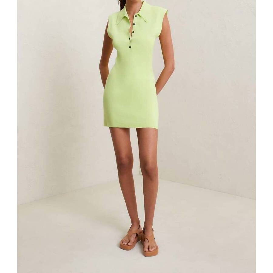 A.L.C. Ladies Taylor Ii Dress Green Kick, Size Medium 117293-Green Kick ...