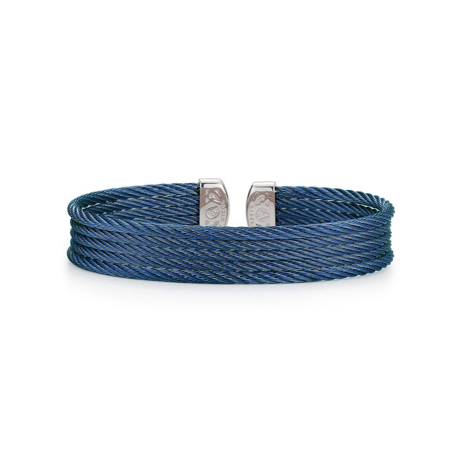 Alor Blueberry Cable Cuff Essentials 5-Row Mini Cuff 04-S605-94 ...