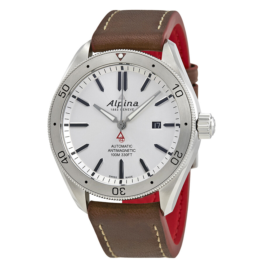 Alpina Alpiner 4 Automatic Silver Dial Men's Watch AL-525SS5AQ6 ...