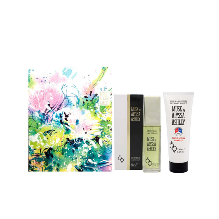 Alyssa Ashley Ladies Musk Gift Set Fragrances 3498080739907 - Alyssa ...