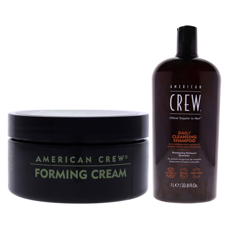 American Crew Men's Forming Cream and Daily Cleansing Shampoo Kit Sets ...