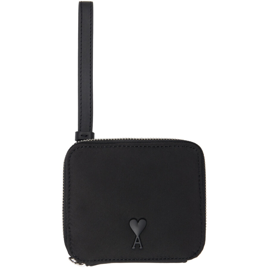 Ami Paris De Coeur Zipped Bifold Wallet USL204.AW0021-001 3666598442744 ...