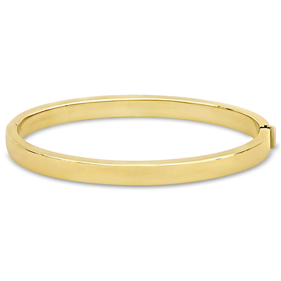 Amour Classic Bangle Bracelet In 18k Yellow Gold, 7.5 In JMS010502 - Jewelry, Amour - Jomashop