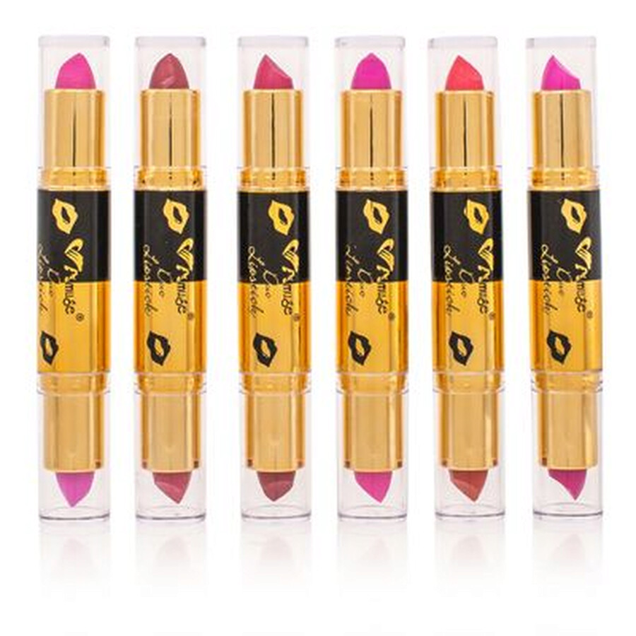 Amuse / Duo Lipstick 6 Piece Set 4713616477659 - Makeup, Lip Products ...