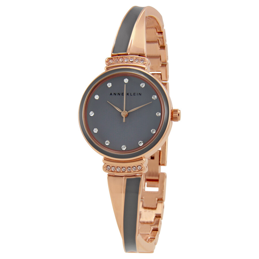 Anne Klein Grey Dial Ladies Watch 2216GYRG 086702579020 Watches Anne Klein Grey Dial Ladies Watch 2216GYRG 086702579020 Watches