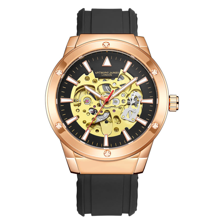 Anthony James Expedite Transparent Dial Men's Watch AJ020 - Anthony ...