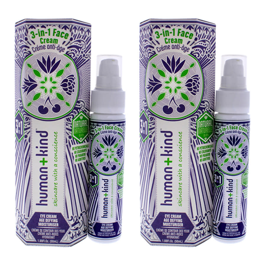 Human+Kind Anti-Ageing Cream - Pack of 2 by Human+Kind for Unisex - 1. ...