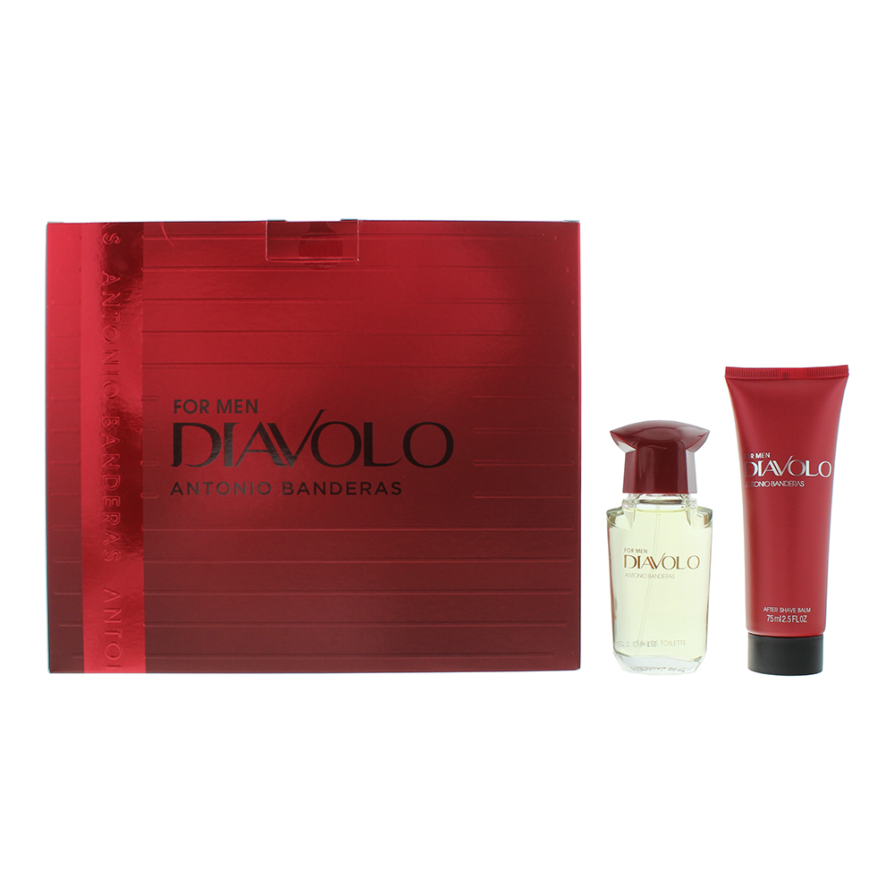 Antonio Banderas Diavolo 2 Piece Gift Set: Eau de Toilette 50ml ...