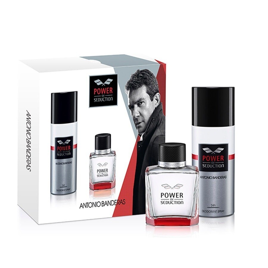 Antonio Banderas Men's Power Of Seduction Gift Set Fragrances ...