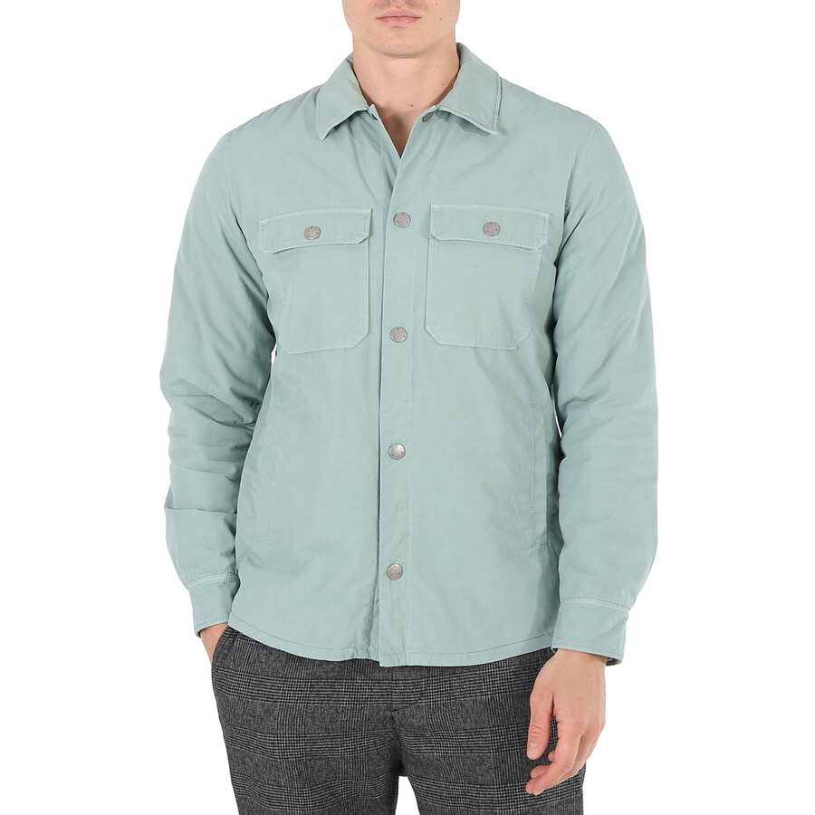 A.P.C. Men's Green Alex Lightweight Cotton Jacket, Size Small COFAM ...