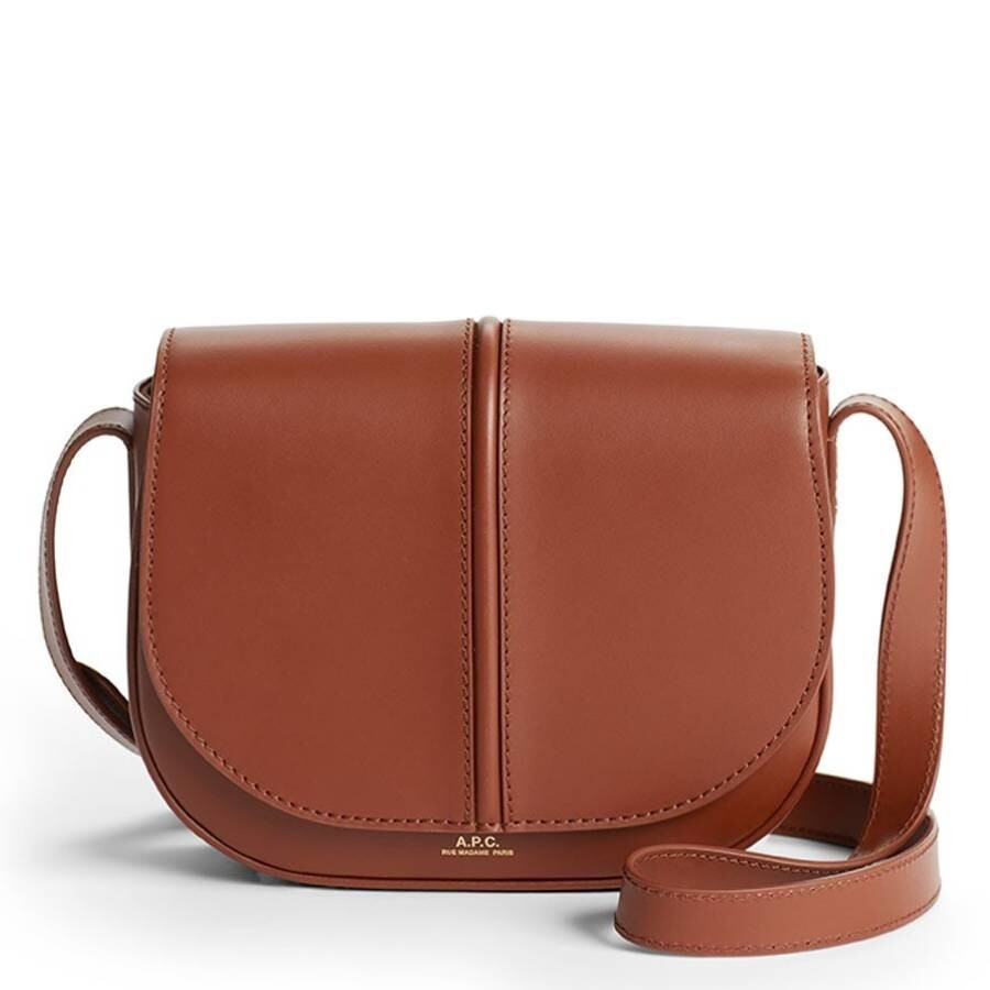 A.P.C. A.P.C Smooth Leather Betty Bag In Hazelnut PXAWV-F61179 ...