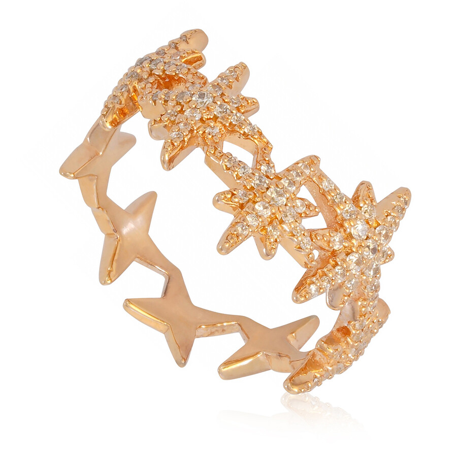 Apm Monaco Ladies Meteorite Crystal Ring, Brand Size 52 R18023OX ...