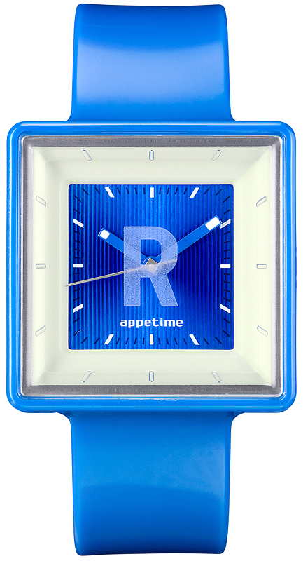 Appetime Square Blue Dial Blue Polyurethane Unisex Watch SVJ211116 ...