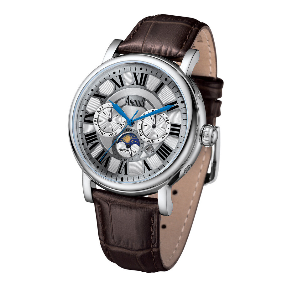 Arbutus Automatic Grey Dial Men's Watch AR912SNF - Watches, Classic ...