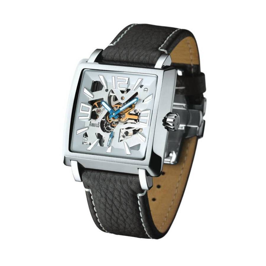 Arbutus Classic Automatic White Dial Men's Watch AR514SWF - Watches ...