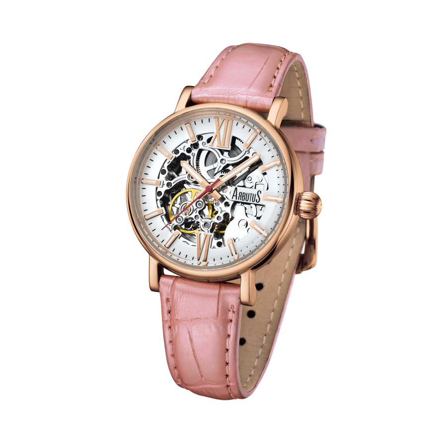 Arbutus SoHo Automatic White Dial Ladies Watch AR910RWP - Watches, Soho ...