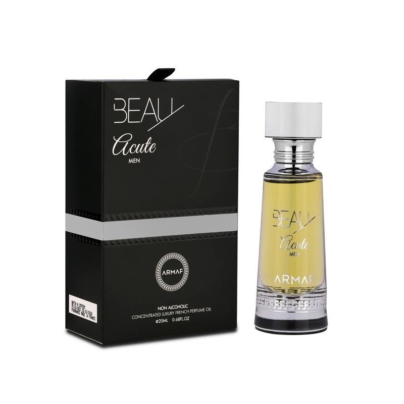 Armaf Men's Beau Acute Perfume Oil 0.68 oz Fragrances 34304 ...
