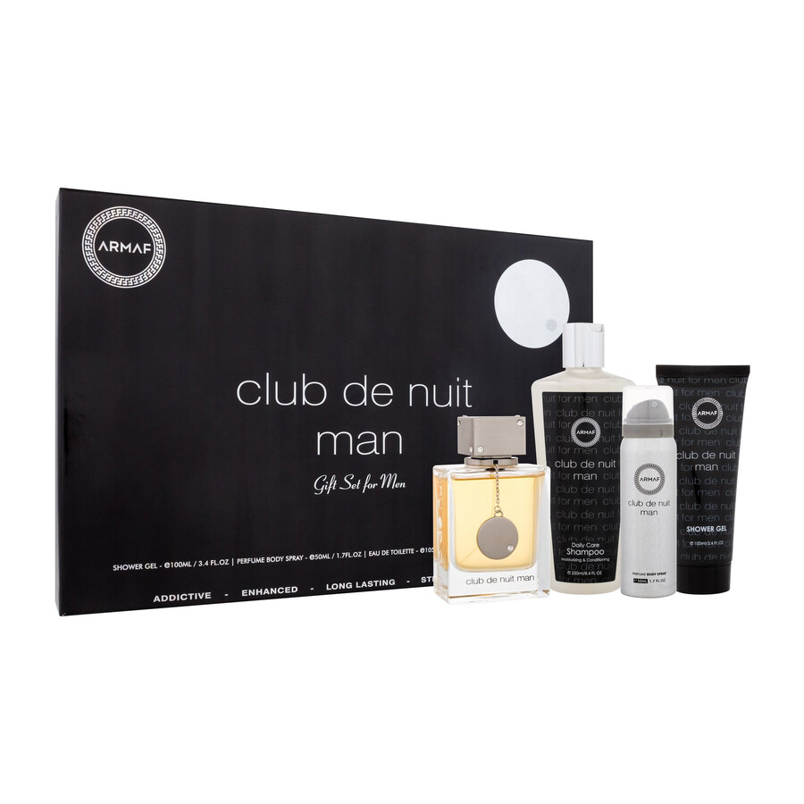 Armaf Men's Club De Nuit Gift Set Fragrances 6294015156119 - Fragrances ...