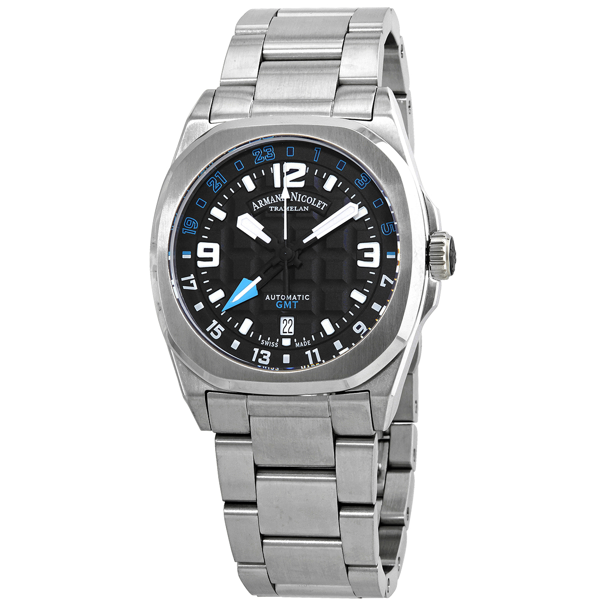 Armand Nicolet JH9 Automatic Black Dial Men's Watch A663HAA-NZ-MA4680A ...