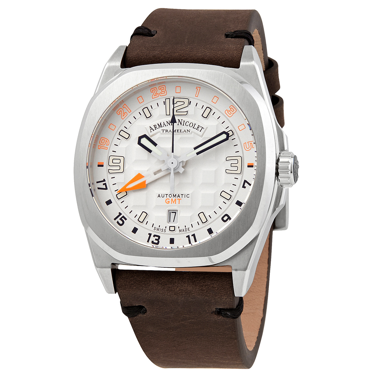 Armand Nicolet JH9 Automatic Silver Dial Men's Watch A663HAA-AO ...
