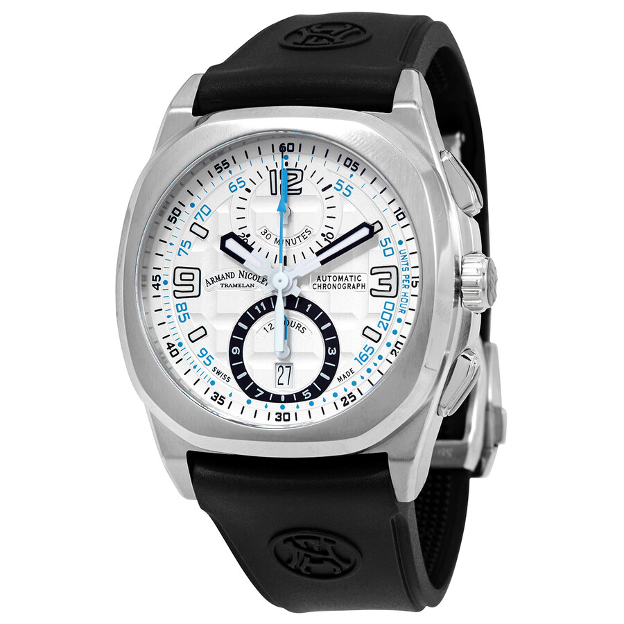 Armand Nicolet JH9 Chronograph Automatic Silver Dial Men's Watch ...