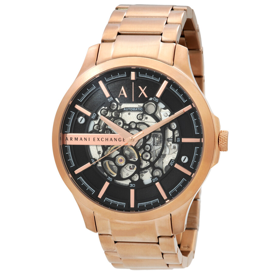 Armani Exchange Automatic Black Dial Men's Watch AX2456 - Watches ...
