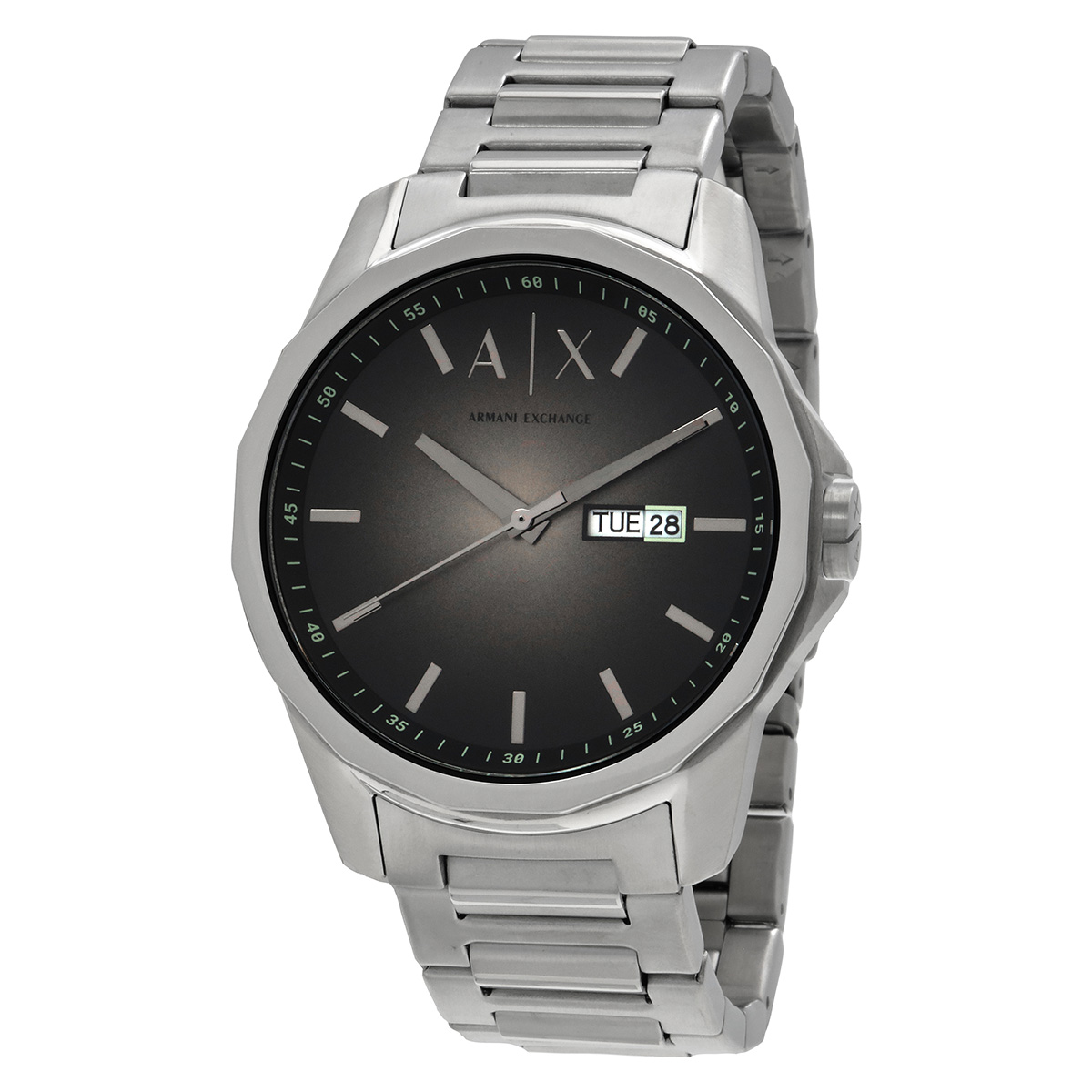 Armani Exchange Banks Quartz Grey Dial Men's Watch AX1764 723763324359 ...