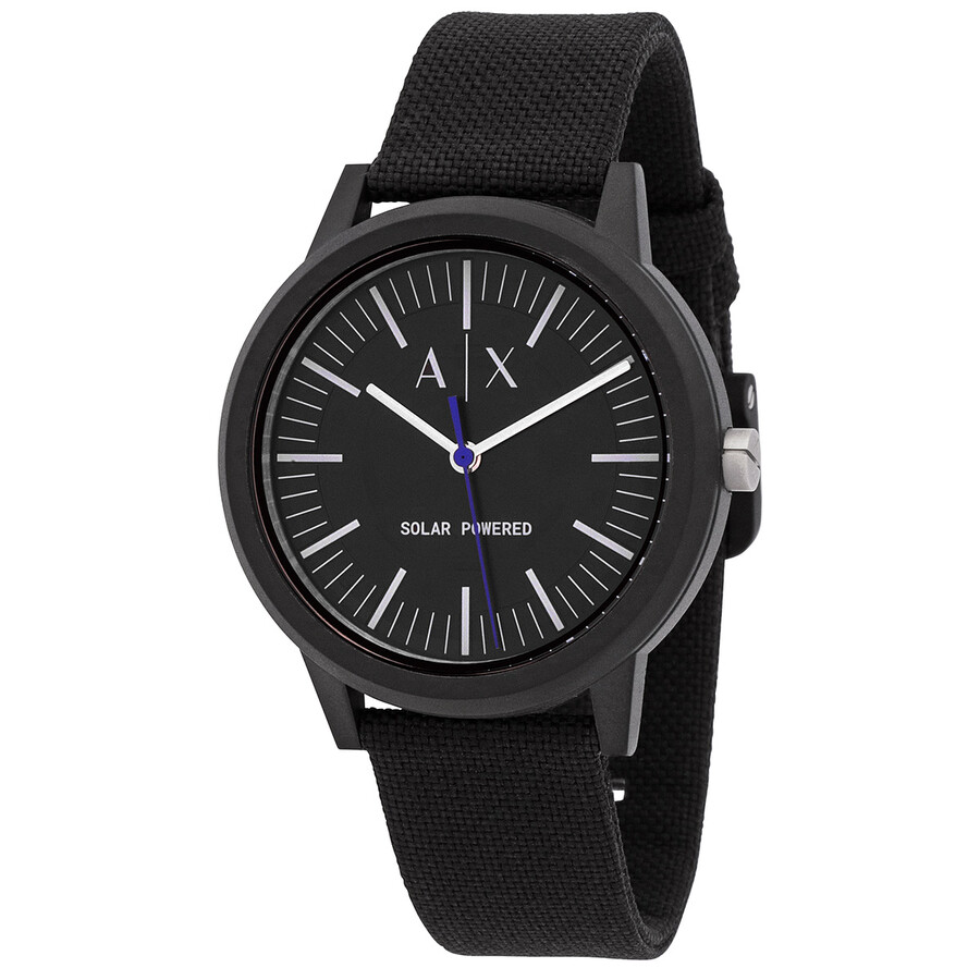 Armani Exchange Black Dial Men's Watch AX2735 - Watches - Jomashop