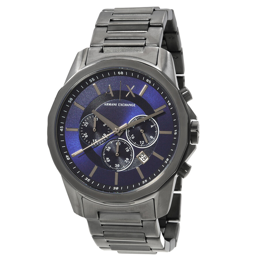 Armani Exchange Chronograph Quartz Blue Dial Men's Watch AX1731 ...